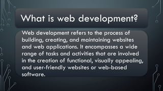 Role of Web Development Services........ | PPT