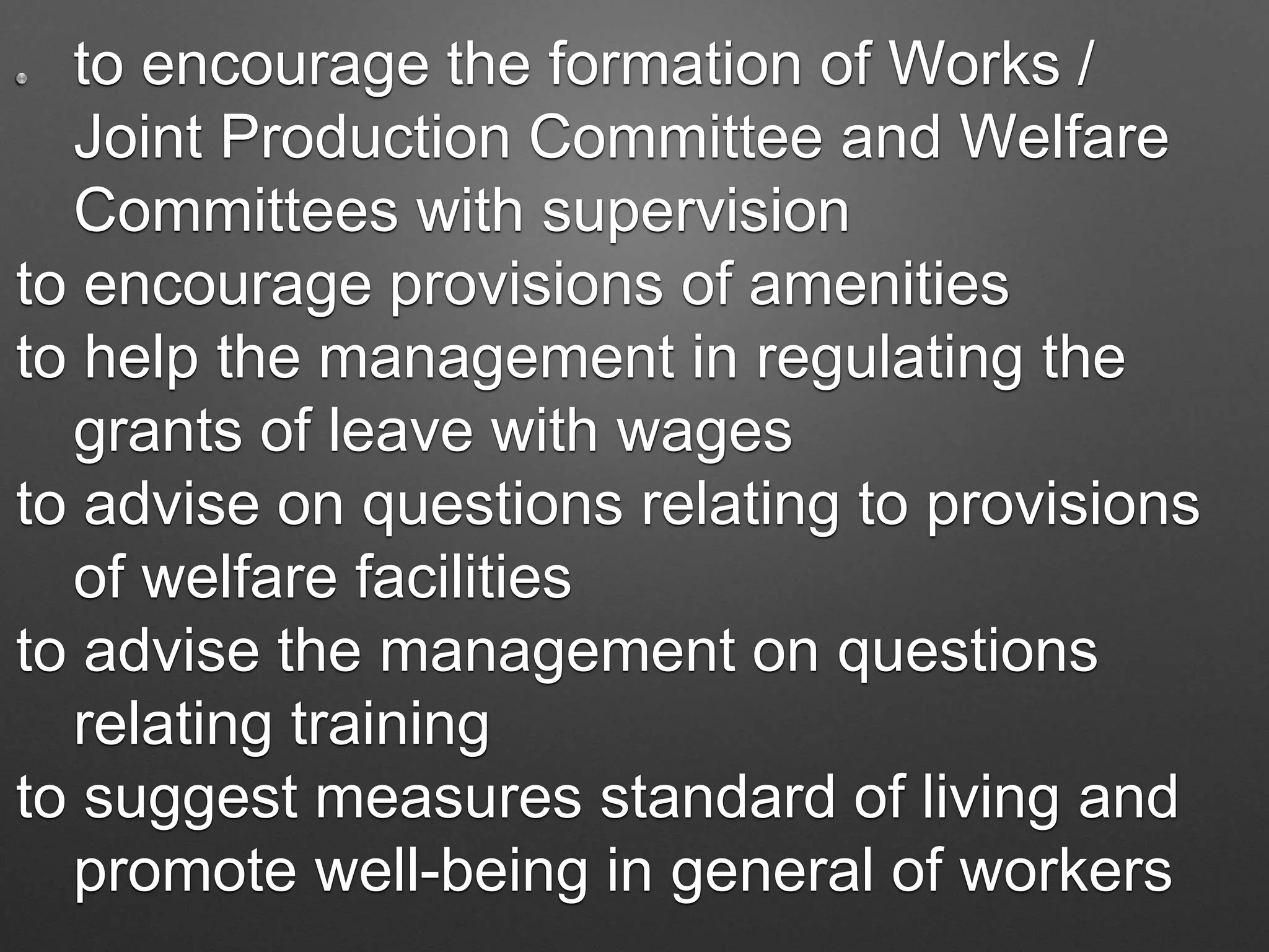 Role of welfare officer | PPTX