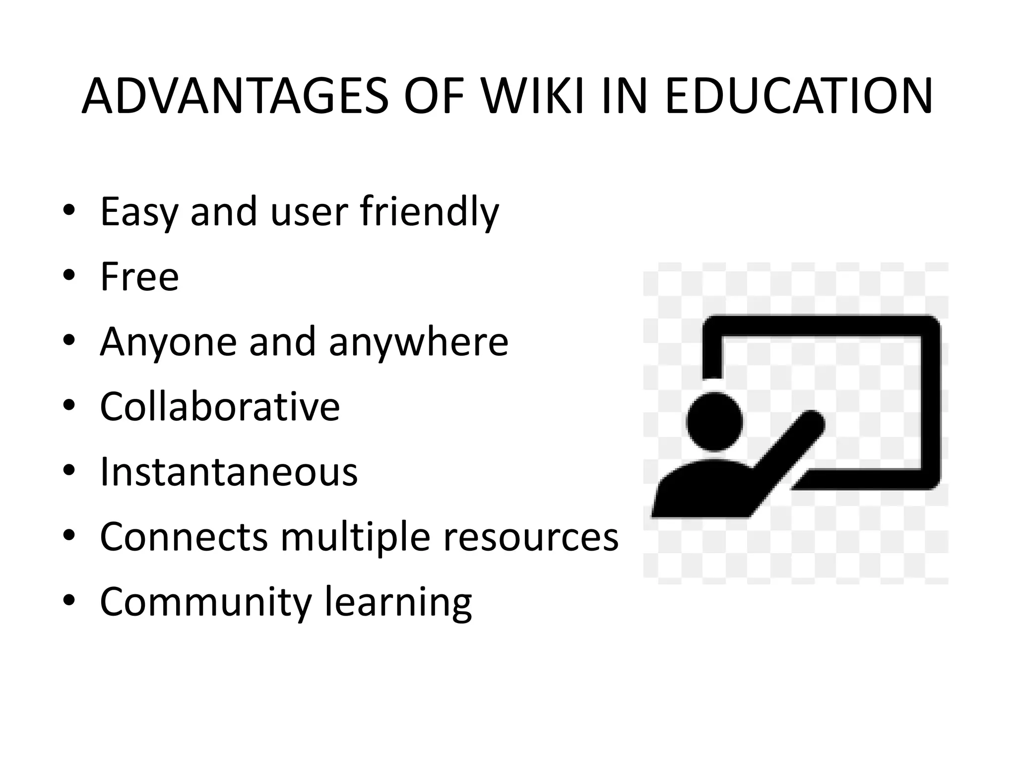 Role of wiki in prof dev of teachers | PPTX
