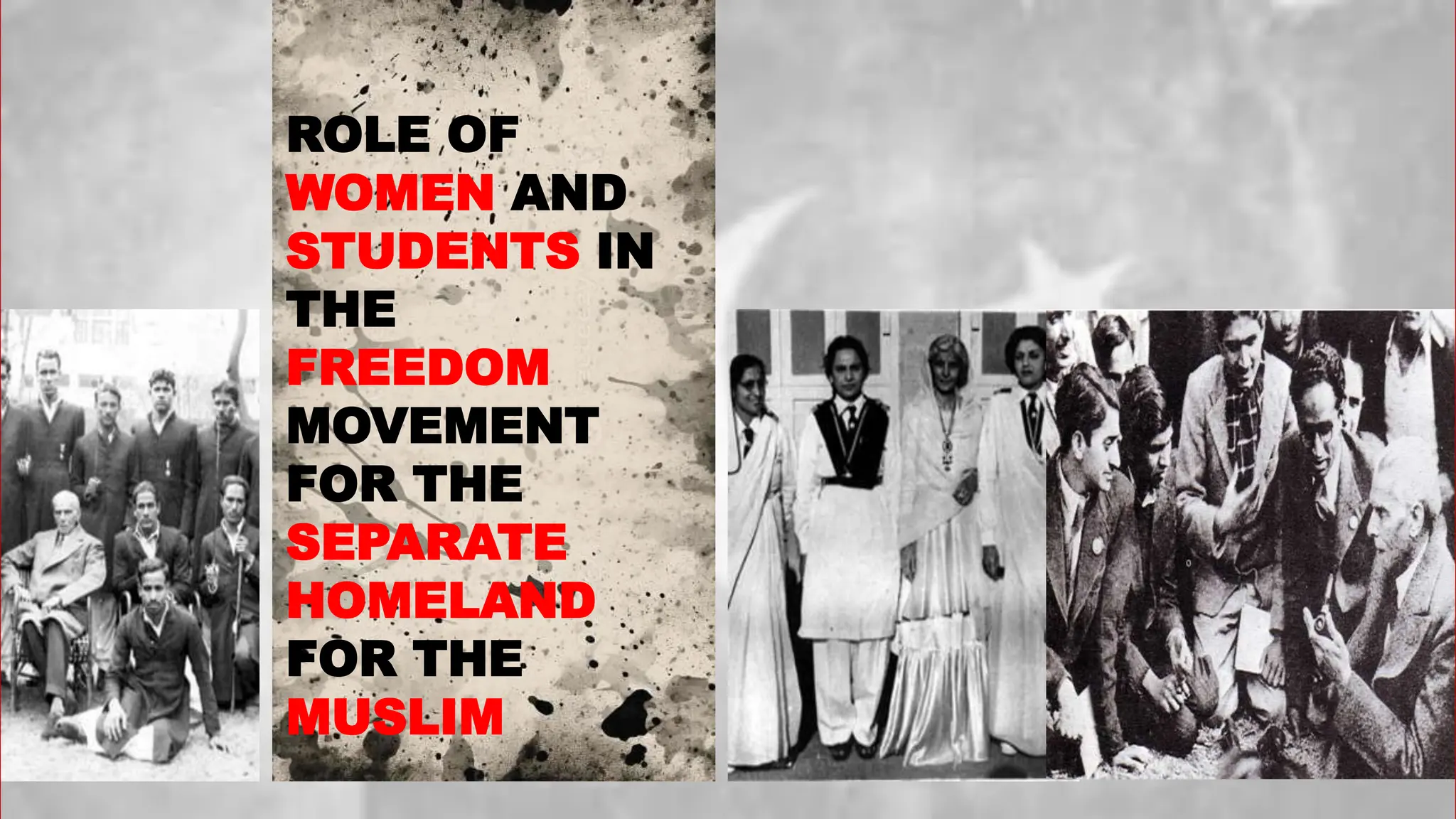 Role of Women and Student in Freedom Movement For the Seperate Homeland ...