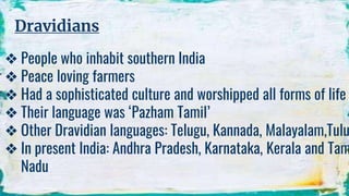 Role of women during dravidian culture | PPTX