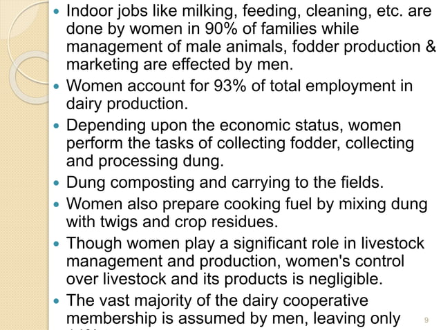 Role of women in IFS | PPT