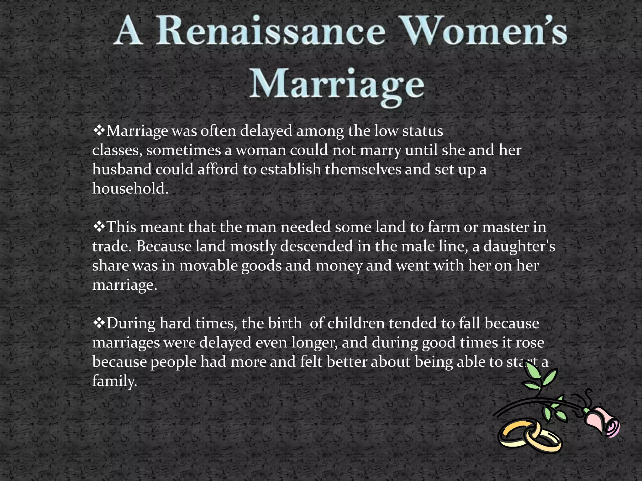 Role Of Women In The Renaissance Period | PPTX