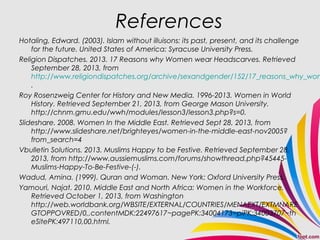 Roles of Women in Western Asia | PPT
