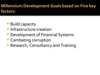 Role of world bank in developing countries--By Akshay Samant | PPT