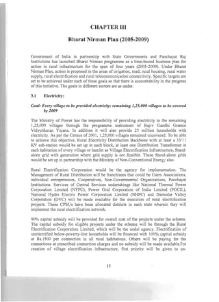 ROLE OF WRD&M IN BHARAT NIRMAN DURING WRD 2007 | PDF