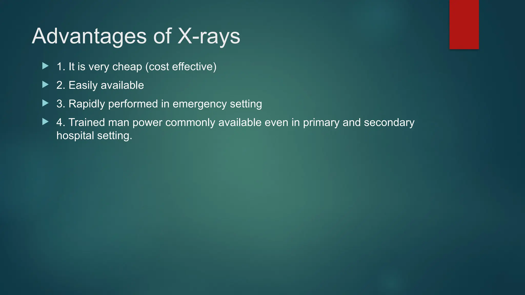 this is the ppt aboutRole of X-rays in.pptx