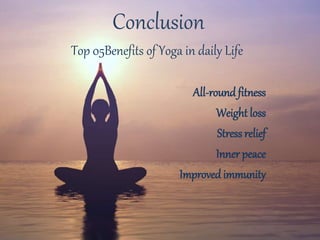 Role of yoga in corporate world | PPT