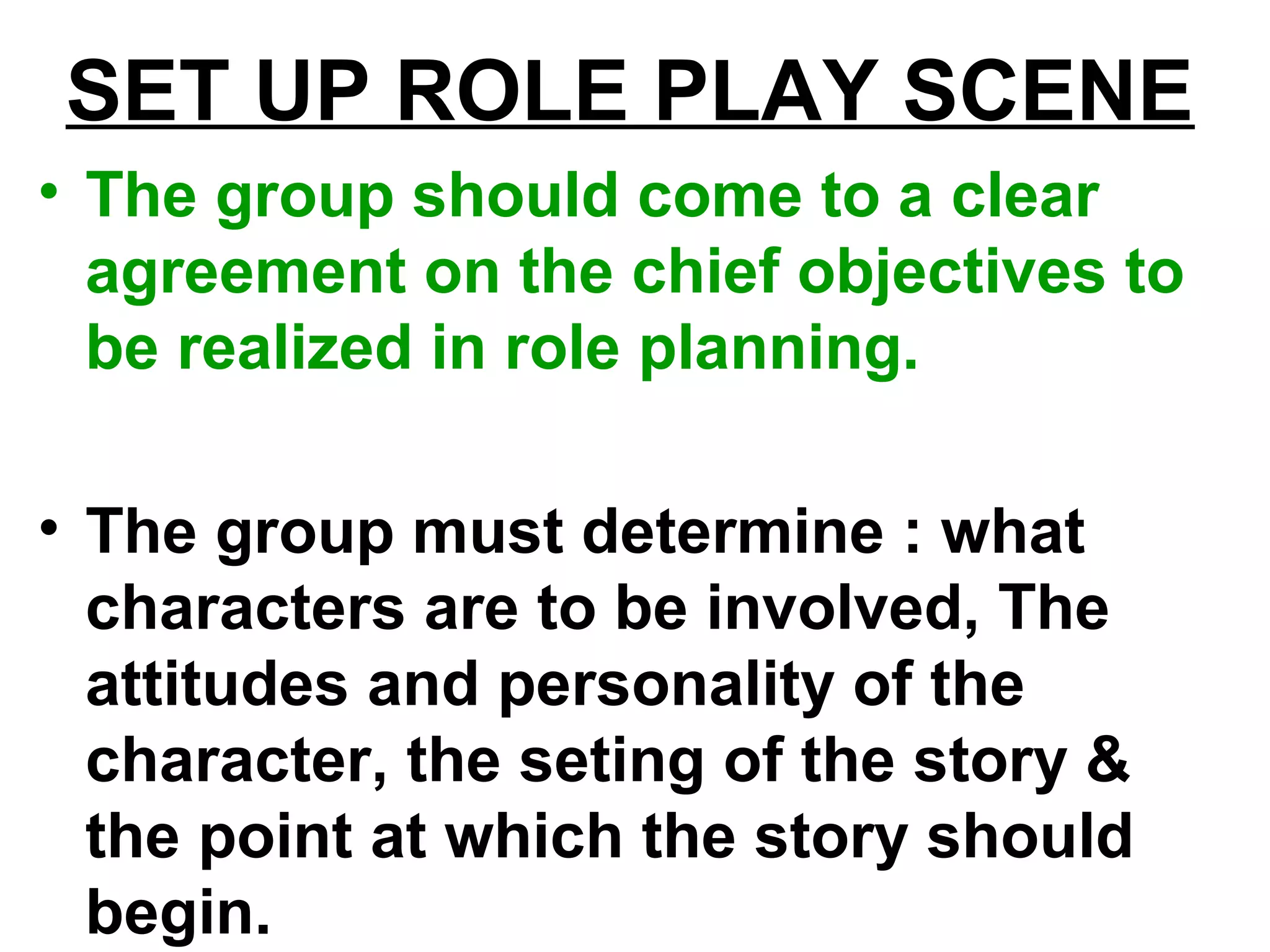 Role Play | PPT