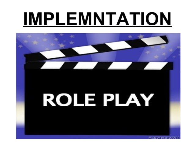 Role Play | PPT | Roleplaying Games | Games and Puzzles