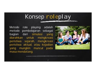 METODE PEMBELAJARAN ROLEPLAY | PDF