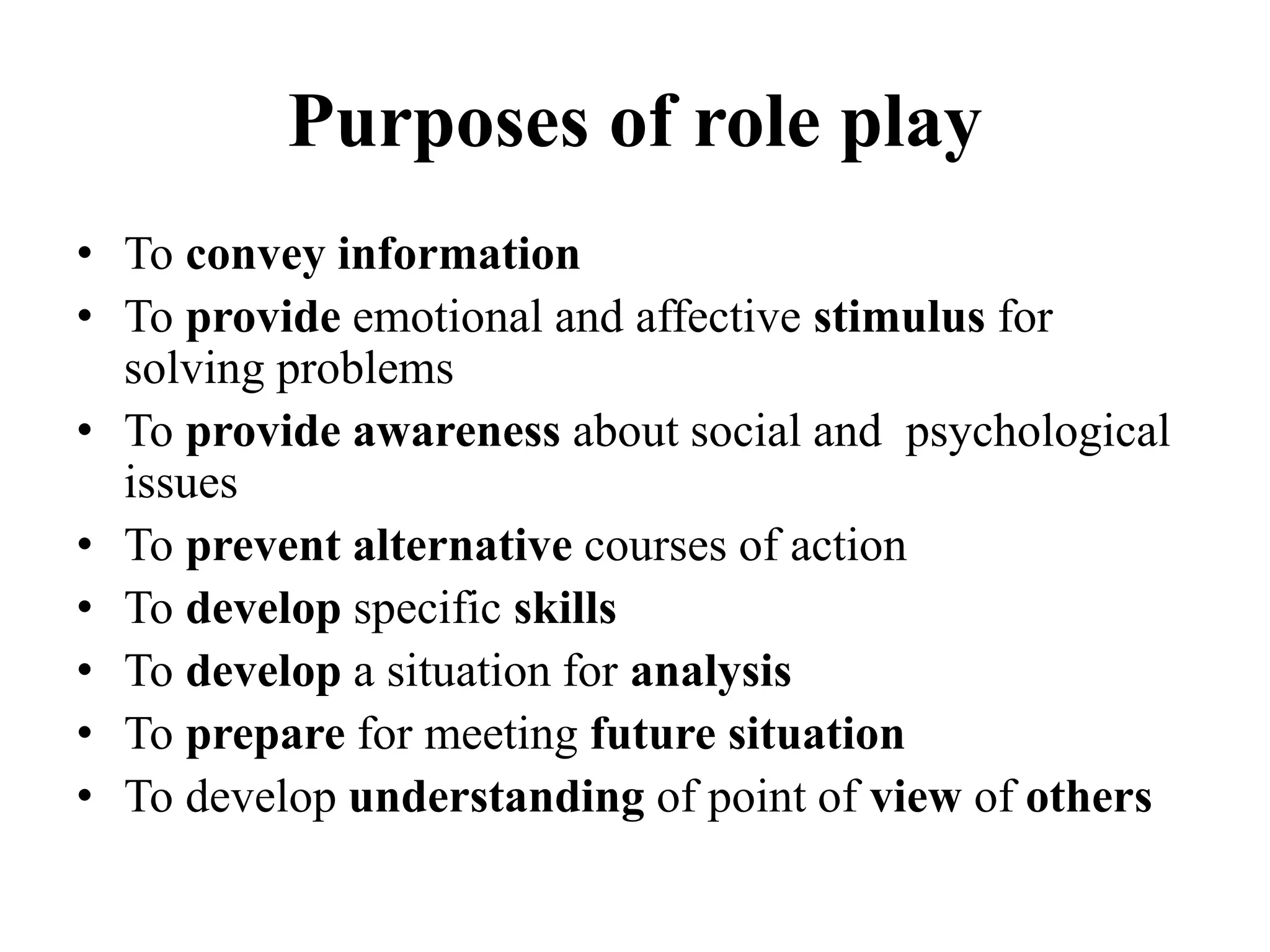 ROLE PLAY | PPTX
