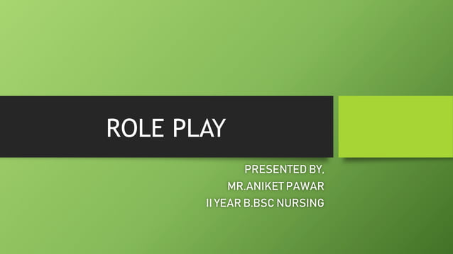 ROLE PLAY.pptx