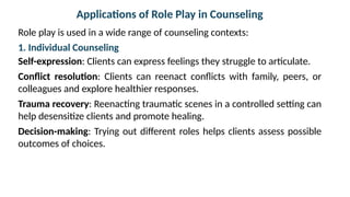 Role playing as the method of teaching technique. | PPT