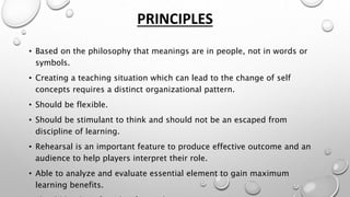 Roleplay and programmed instruction and self directed learning | PPT