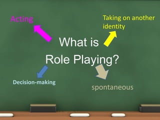 Role playing and Simulation Seminar | PPTX | Roleplaying Games | Games ...