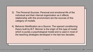 Role Playing Model - MODEL OF TEACHING PPT | PPTX