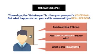 The 5-Step Cold Call Challenge: Overcome Obstacles to More Appointments ...