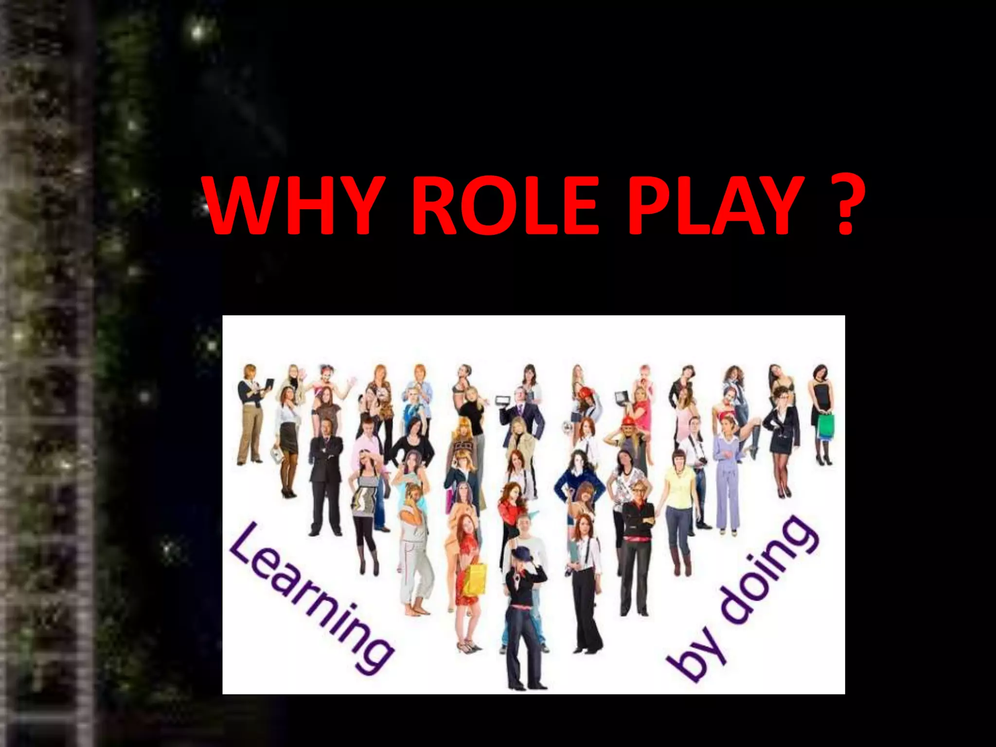 Role play in training | PPTX