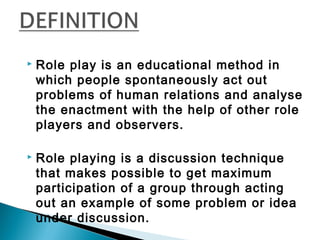 Role play praveen | PPT