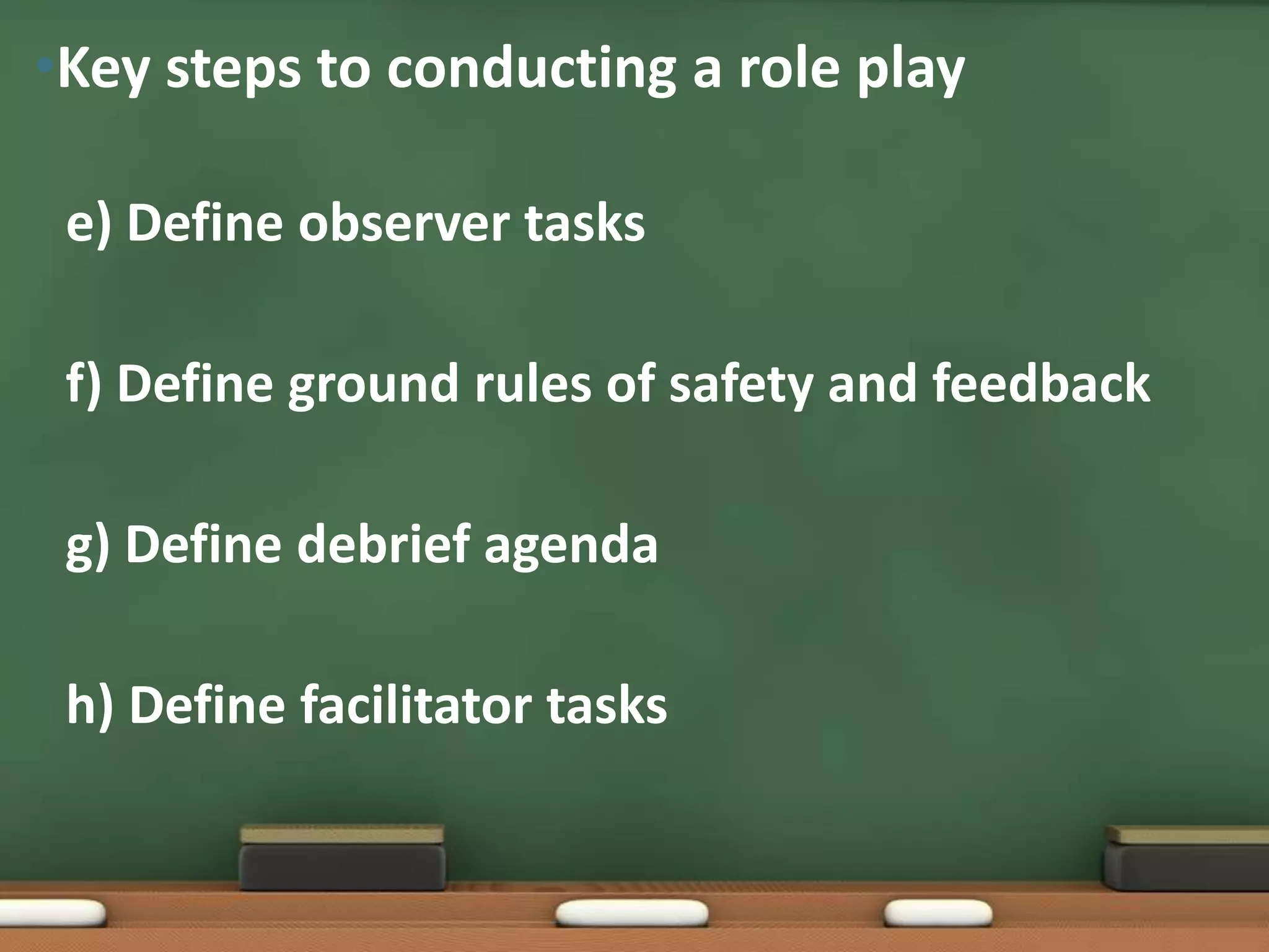 Role play presentation | POTX