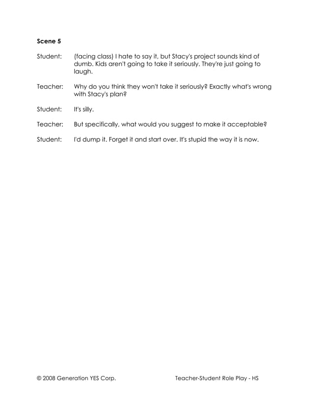 Role Play Script Hs | PDF | Roleplaying Games | Games and Puzzles