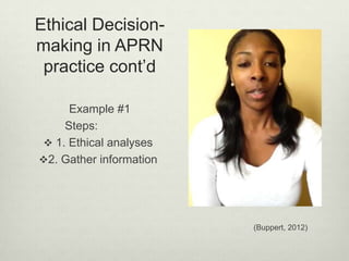 Role presentation ethical decision making-final | PPTX