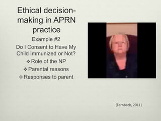 Role presentation ethical decision making-final | PPTX
