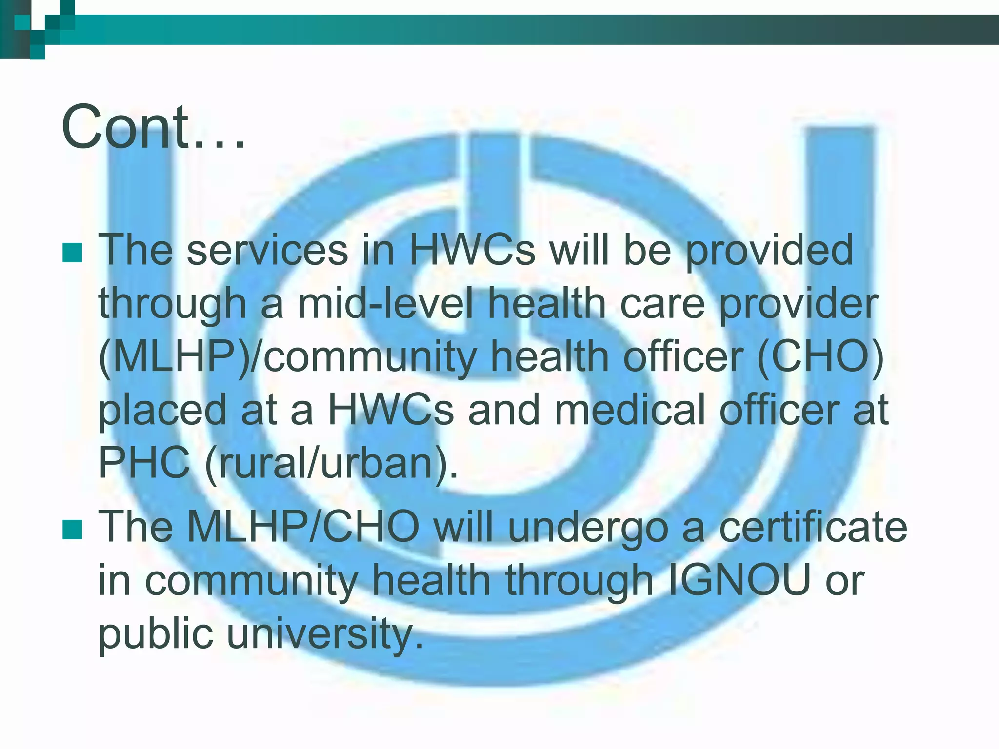 Role & responsibilities of mid level healthcare providers | PPTX