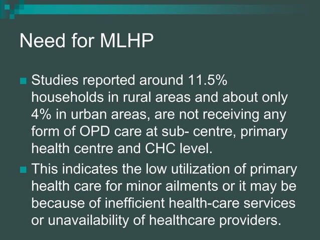Role & responsibilities of mid level healthcare providers | PPTX