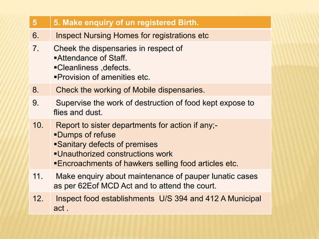Role & Responsibilities of Health Worker | PPTX | Medical Health