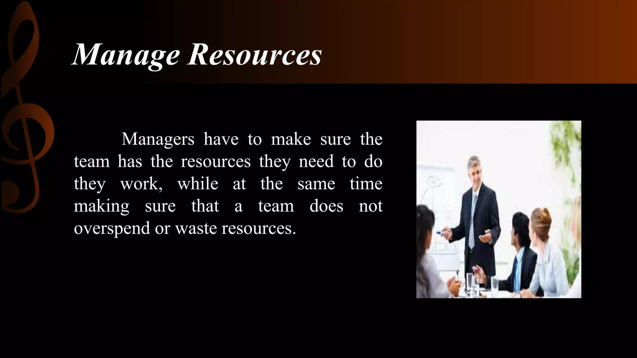 Roles of a Manager | PPTX