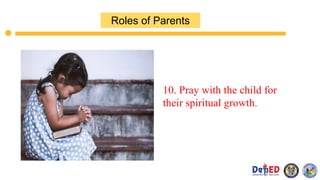 ROLES-OF-PARENTS.pptx | Parenting | Family and Relationships