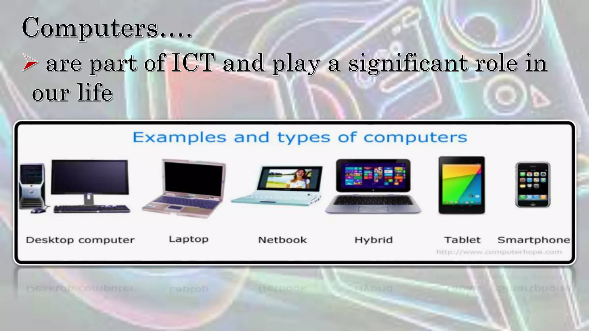 Roles and Functions of Computers | PPTX