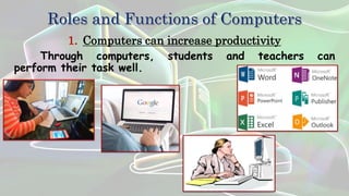 Roles and Functions of Computers | PPTX