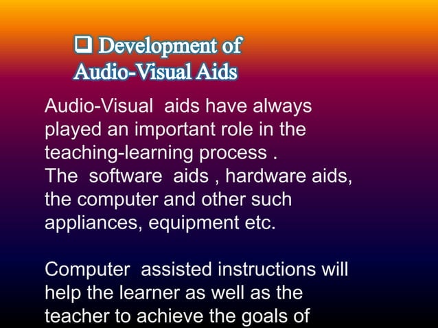 Roles and functions of educational technology in the | PPT