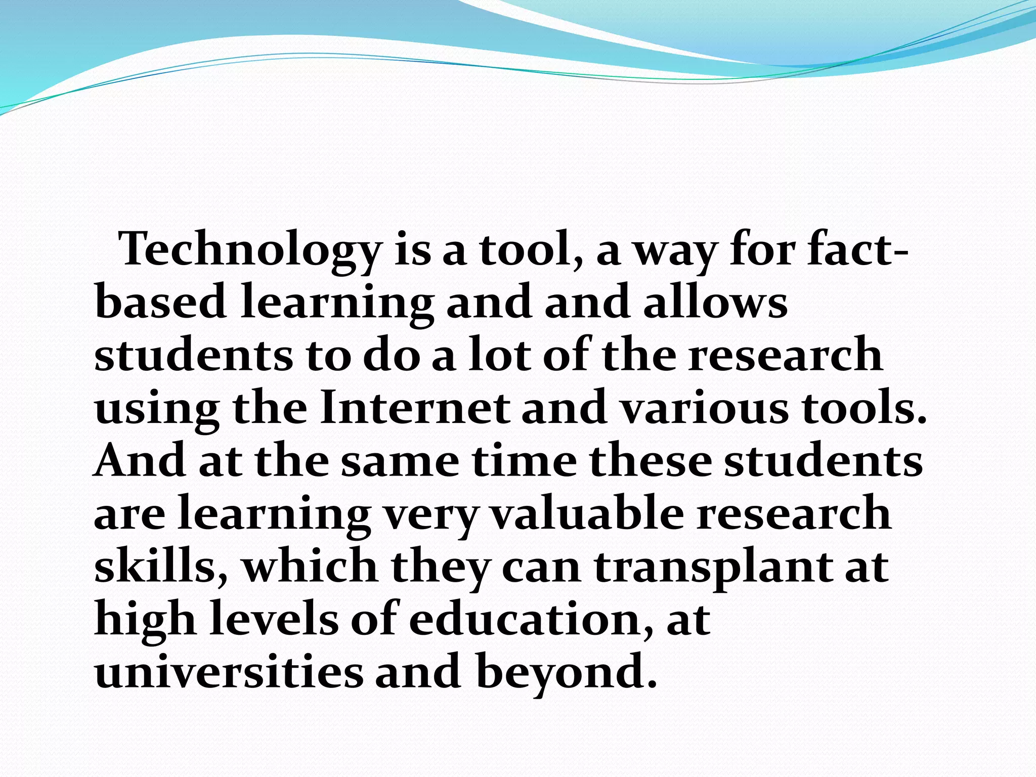 Roles and functions of educational technology in the 21st century ...