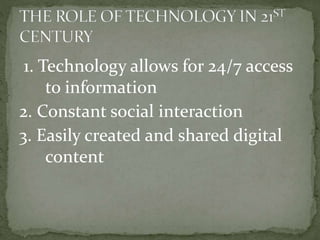 Roles and functions of educational technology in the | PPTX | Education