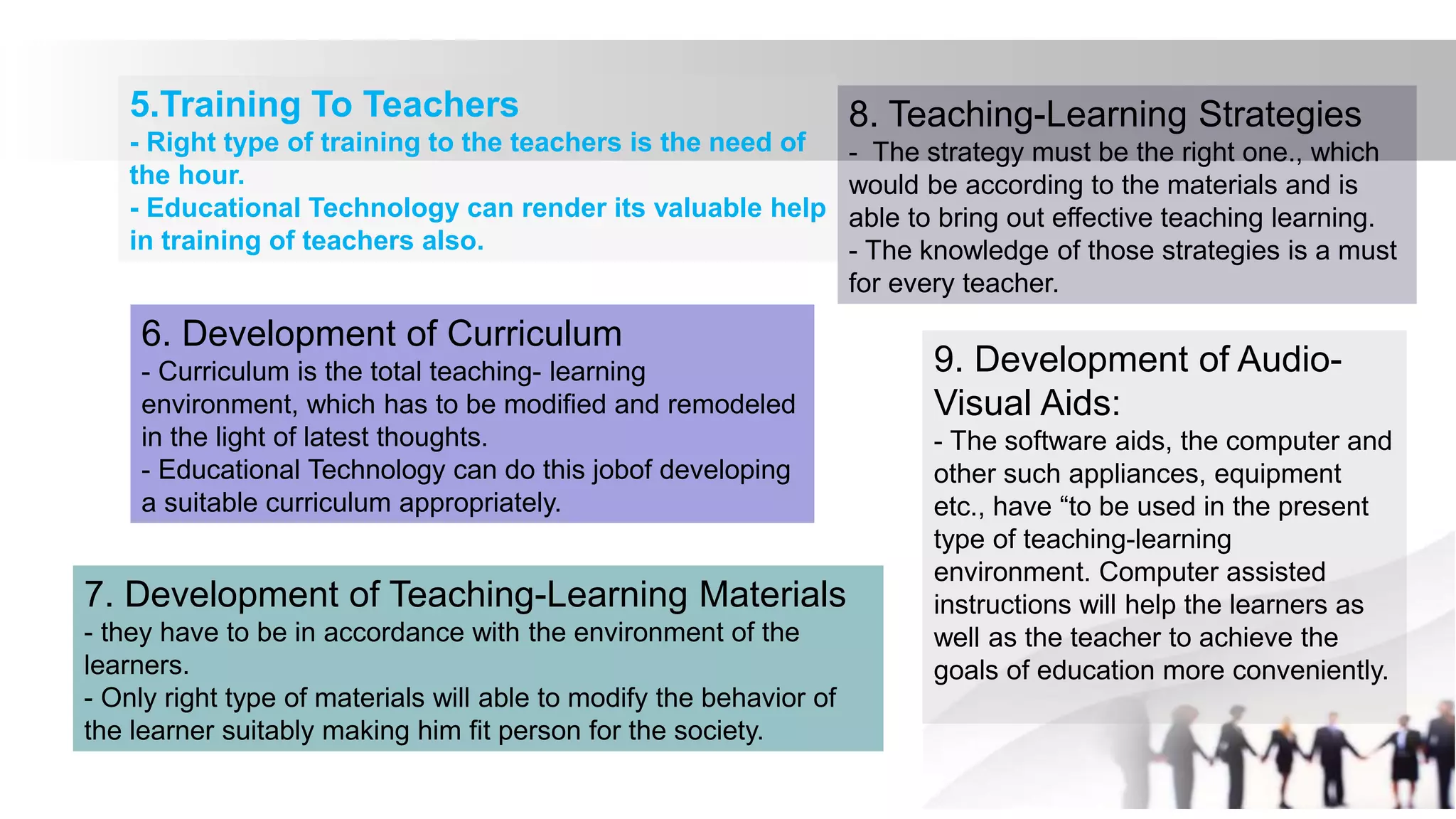 Roles and functions of educational technology in the 21st century ...