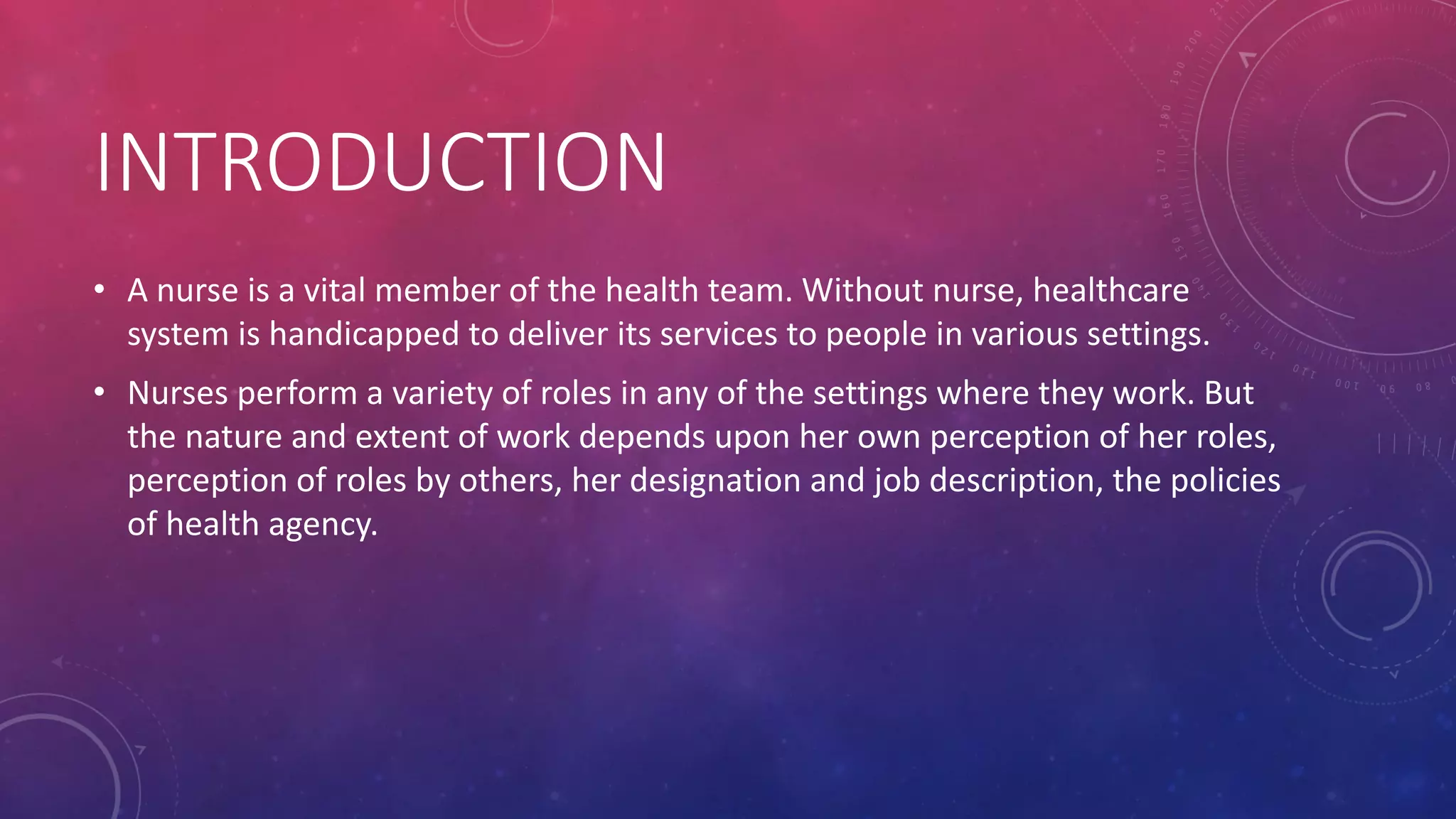 Roles and general functions of community health nurse | PDF