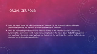 Roles and general functions of community health nurse | PDF