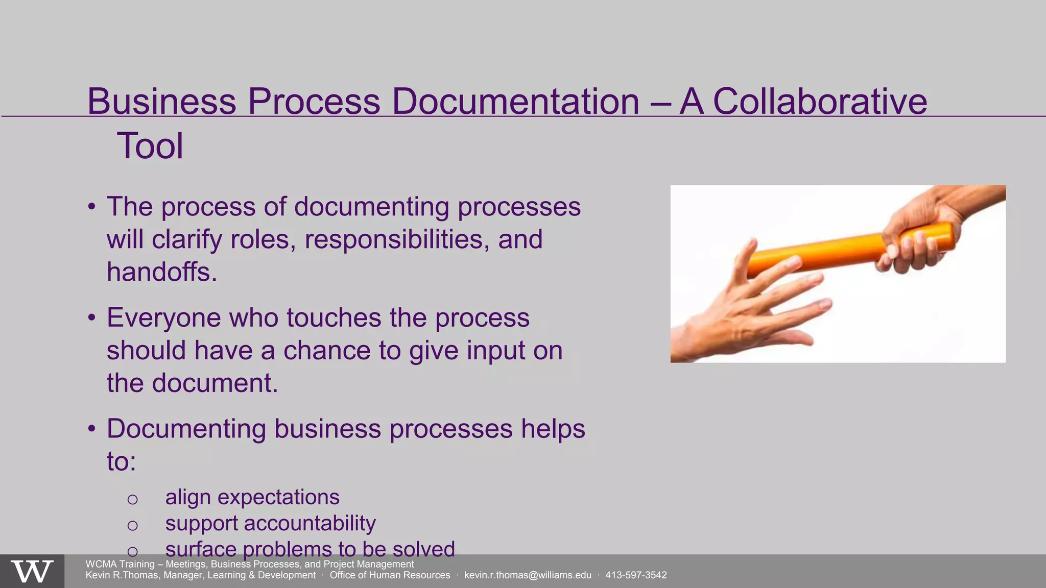 Roles, Responsibilities, and Handoffs | PPT