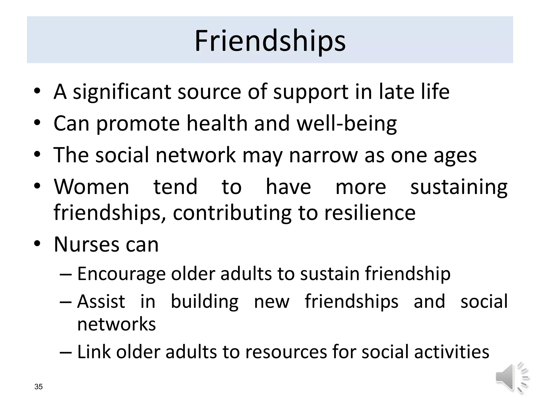 Roles ppt. | PDF | Eldercare | Family and Relationships