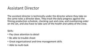 Roles and responsibilities | PPTX