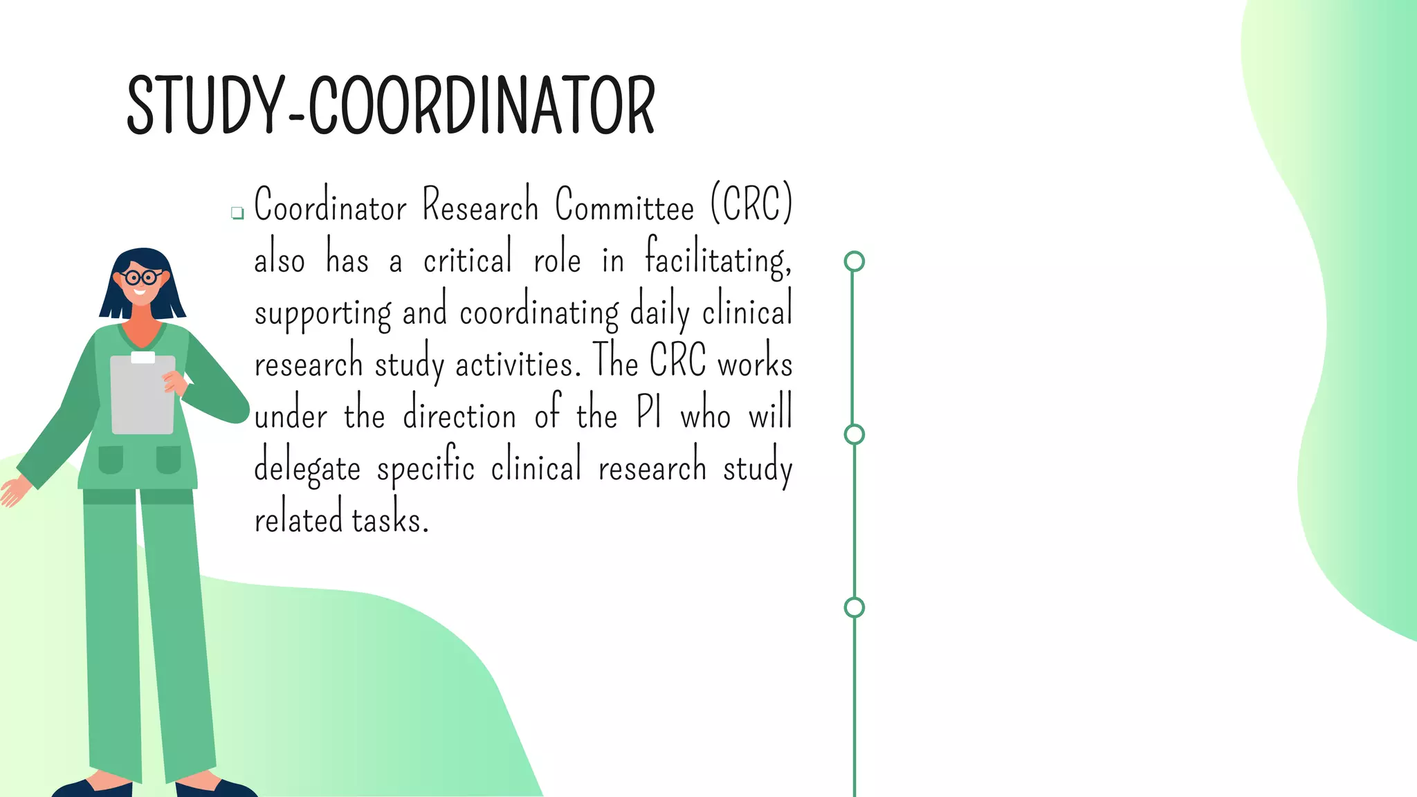 Roles and responsibilities in clinical trials | PPTX