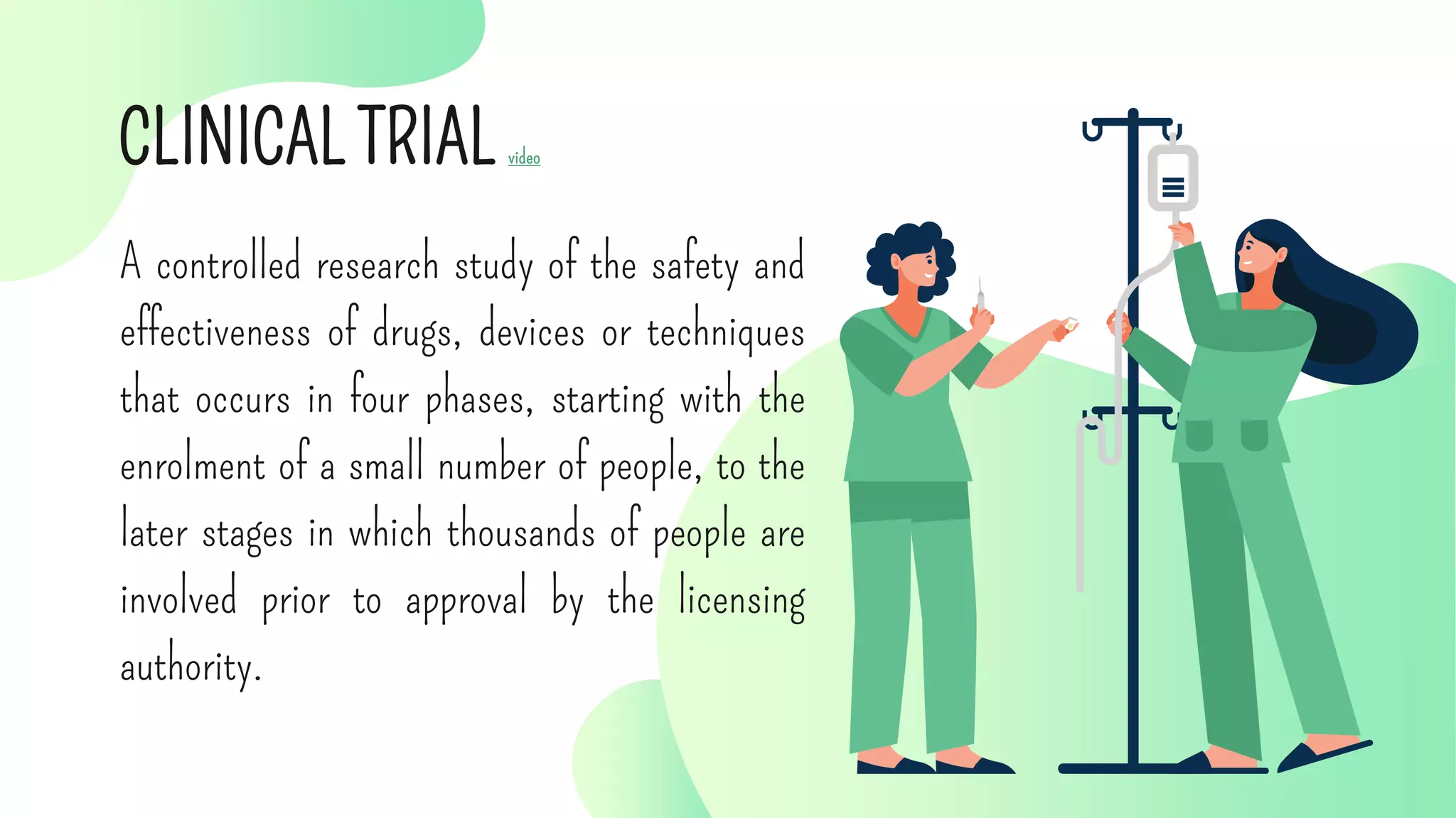 Roles and responsibilities in clinical trials | PPTX
