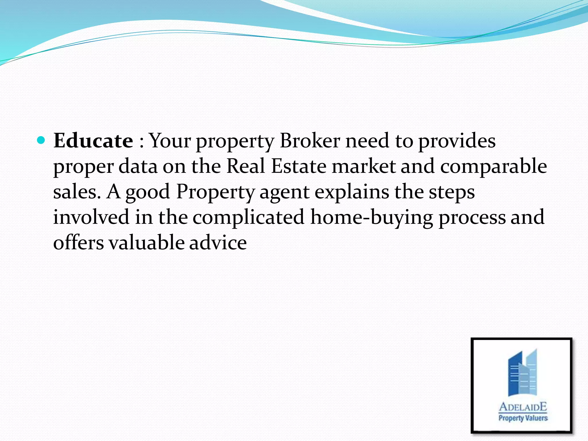 Roles and Responsibilities of a Good Real Estate Property Valuers | PPTX