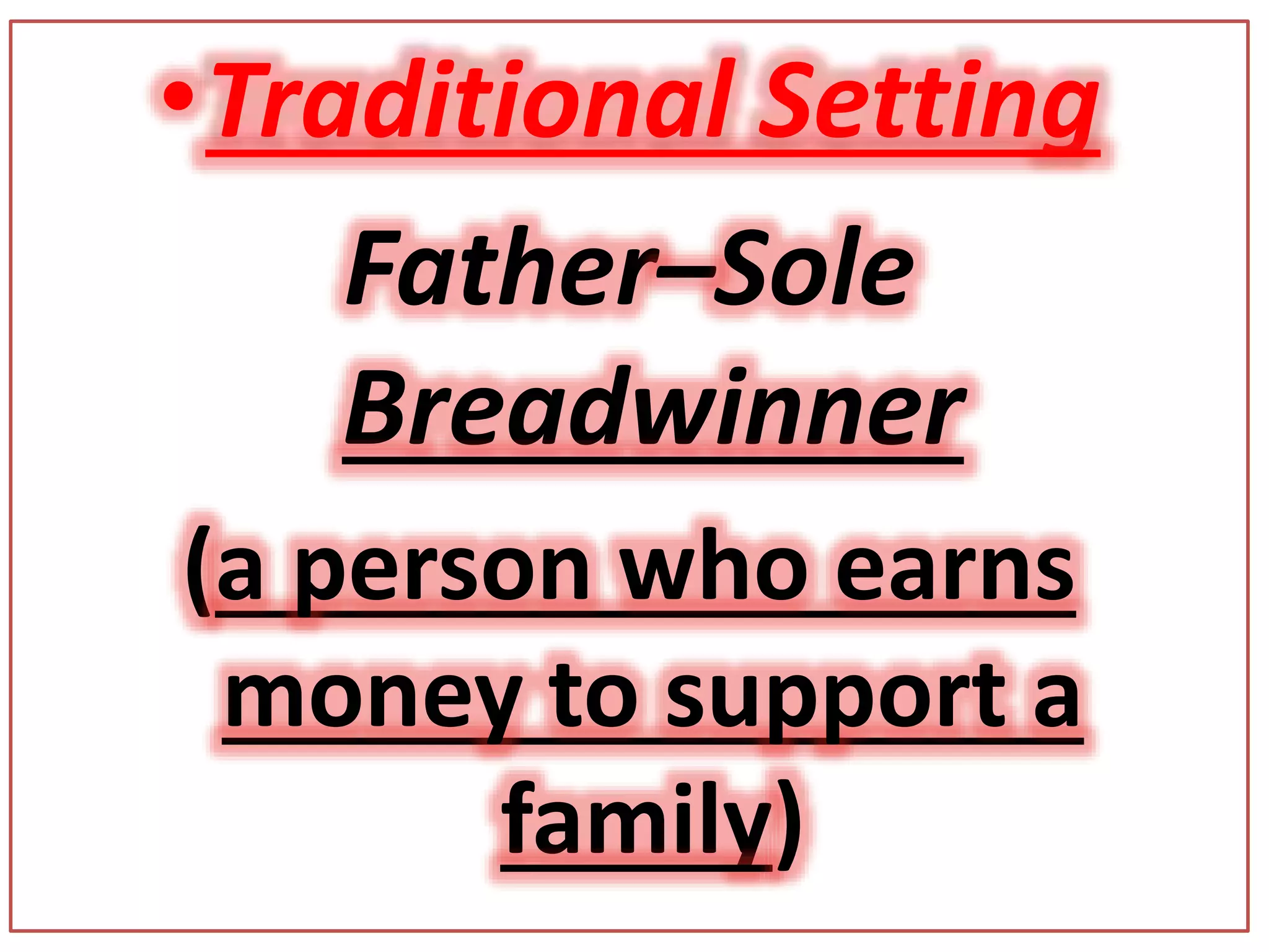 Roles and responsibilities of each family member | PPTX