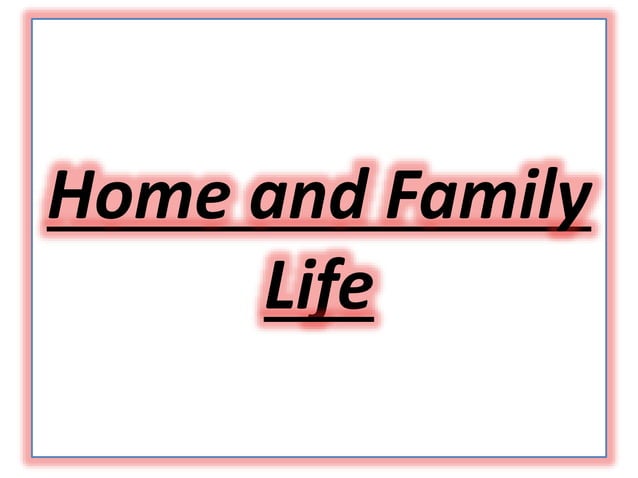 Roles and responsibilities of each family member | PPTX