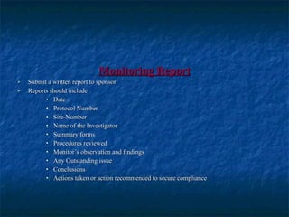 Roles And Responsibilities Of Monitor | PPT